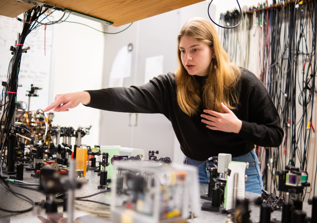 Physics' Sarah Spielman Awarded NSF Graduate Research Fellowship