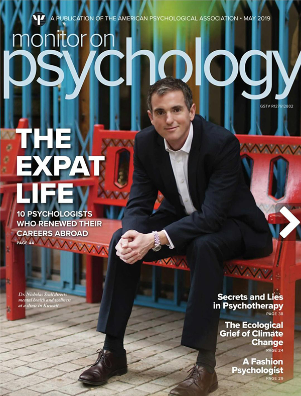 Nicholas Scull, M.S.S. '02, Appears on American Psychological ...