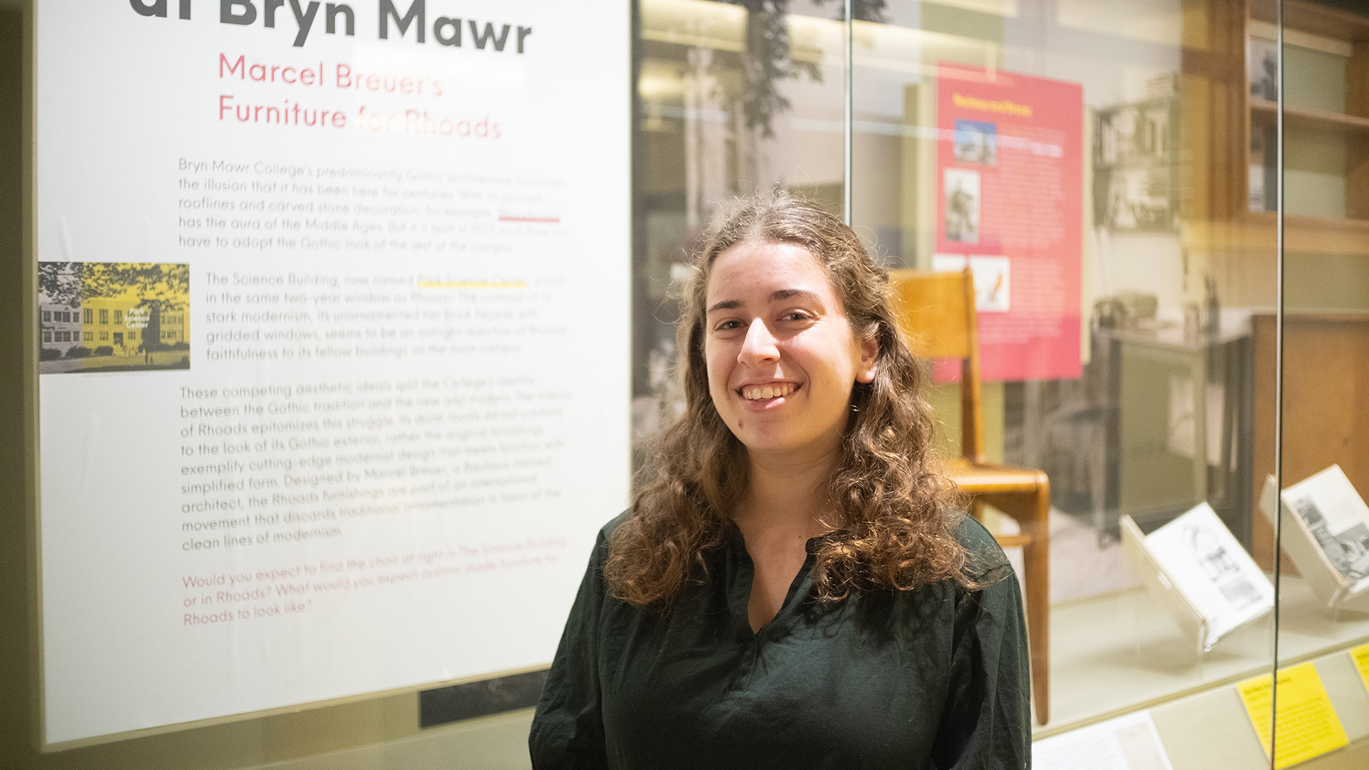 Rachel Grand '21 Curates Exhibition on Bauhaus at Bryn Mawr