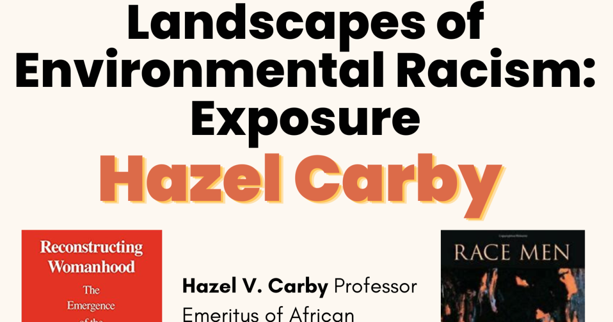 Janee Armstrong 2022 Memorial Lecture: Professor Hazel Carby